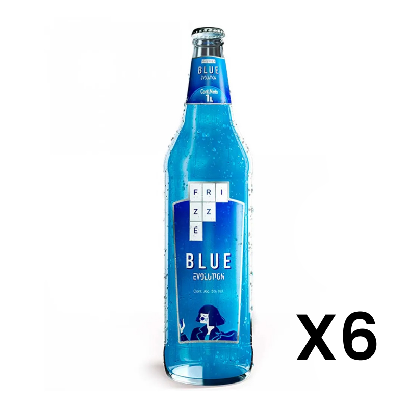 FRIZZE BOTELLA 1LT X6UN
